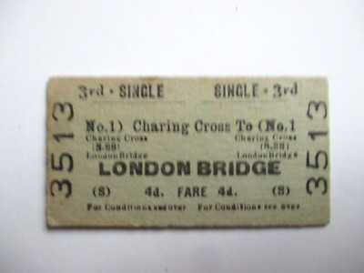 Tickets/Stub Collectable Railway Tickets for sale | eBay