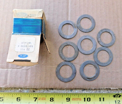 8 NOS VALVE ROCKER SHAFT ARM WASHERS 1958-64 FORD FULL-SIZE CARS ...