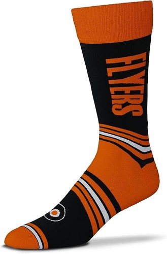 NHL Philadelphia Flyers Socks Orange Black Go Team Unisex One Size Fits ...