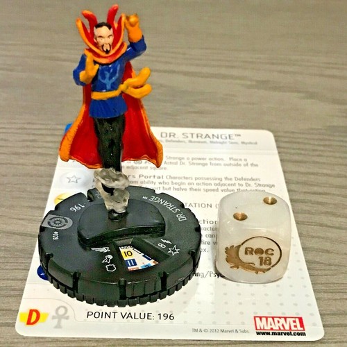 Marvel Heroclix Galactic Guardians 028 Dr. Strange Rare | eBay