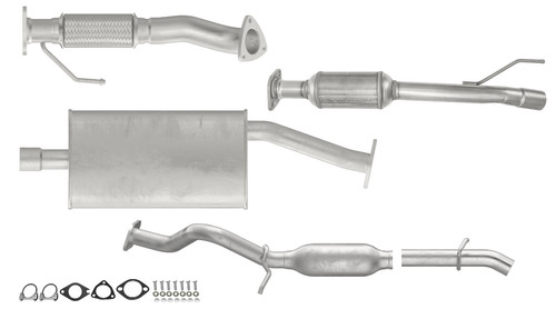 Fits: 2005 2006 2007 2008 Ford Escape 2.3L Cat, Flex Pipe, Resonator ...