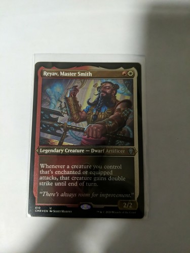 Reyav, Master Smith, FOIL ETCHED, Commander Legends CMR MTG, NM/M New ...