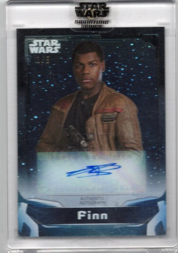 Topps Star Wars Signature Series John Boyega As Finn Autograph 1/5 | eBay