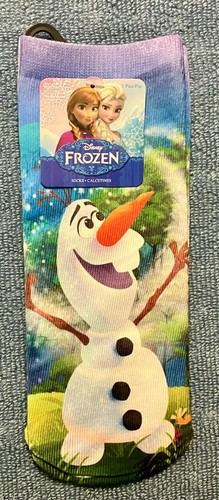 Disney - Frozen - Olaf - Graphic Socks - Size 13-9 - Super Cute Snowman ...
