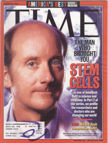 2001 Time Magazine: James Thomson - Stem Cell Science & Medine | eBay