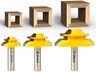 45 Degree - Up to 3/4" Stock Lock Miter Router Bit - 1/2" Shank ...