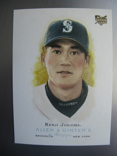 2006 Allen & Ginter's #252 Kenji Johjima Seattle Mariners Rookie | eBay