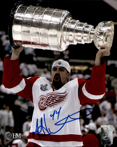 Mark Hartigan Signed Detroit Red Wings 2008 Stanley Cup Champion 8x10 ...