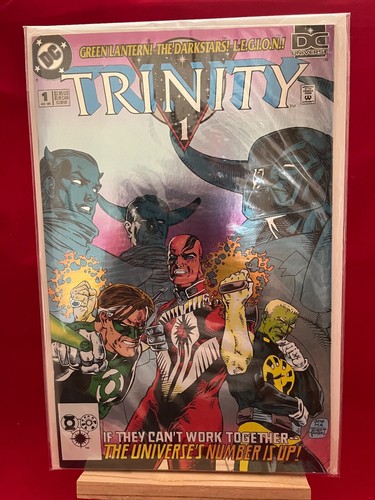 DC comic Trinity #1 1993 Green Lantern The Darkstars L.E.G.I.O.N FOIL ...