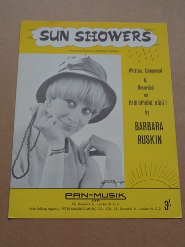 Barbara Ruskin - Sun Showers sheet music | eBay