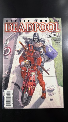 Deadpool #68 KEY HTF Taskmaster Cover Wade Wilson Marvel Comics 2002 NM ...