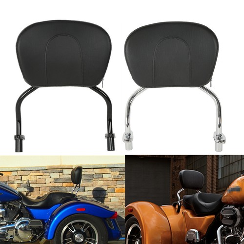 Detachable Sissy Bar Pad Backrest For Harley FLRT Freewheeler 15-25 ...