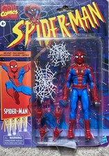 Marvel Legends Spider Man: Retro Collection Spider-Man Cel Shaded (Retro)