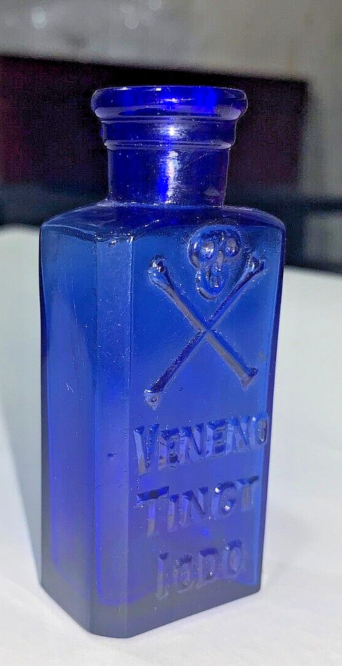 Collectible Poison Bottles (Pre-1900) for sale | eBay