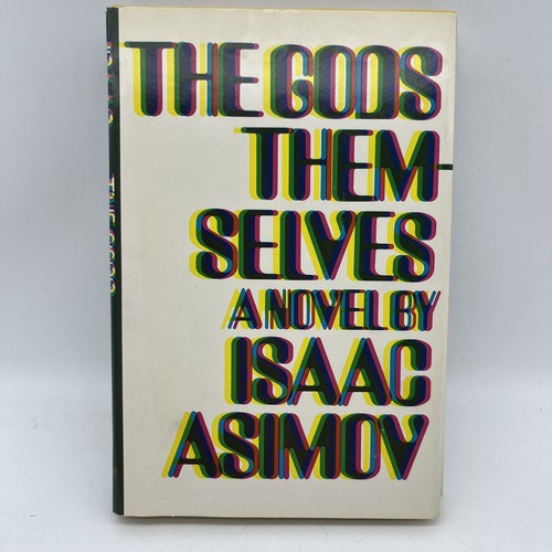 1972 Vintage Isaac Asimov Science Fiction Book "The Gods Themselves ...