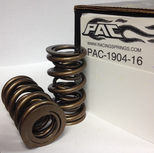 PAC Valve Spring Set PAC-1904-16; Hot Rod Dual 150 lbs at 1.800 in. 1. ...