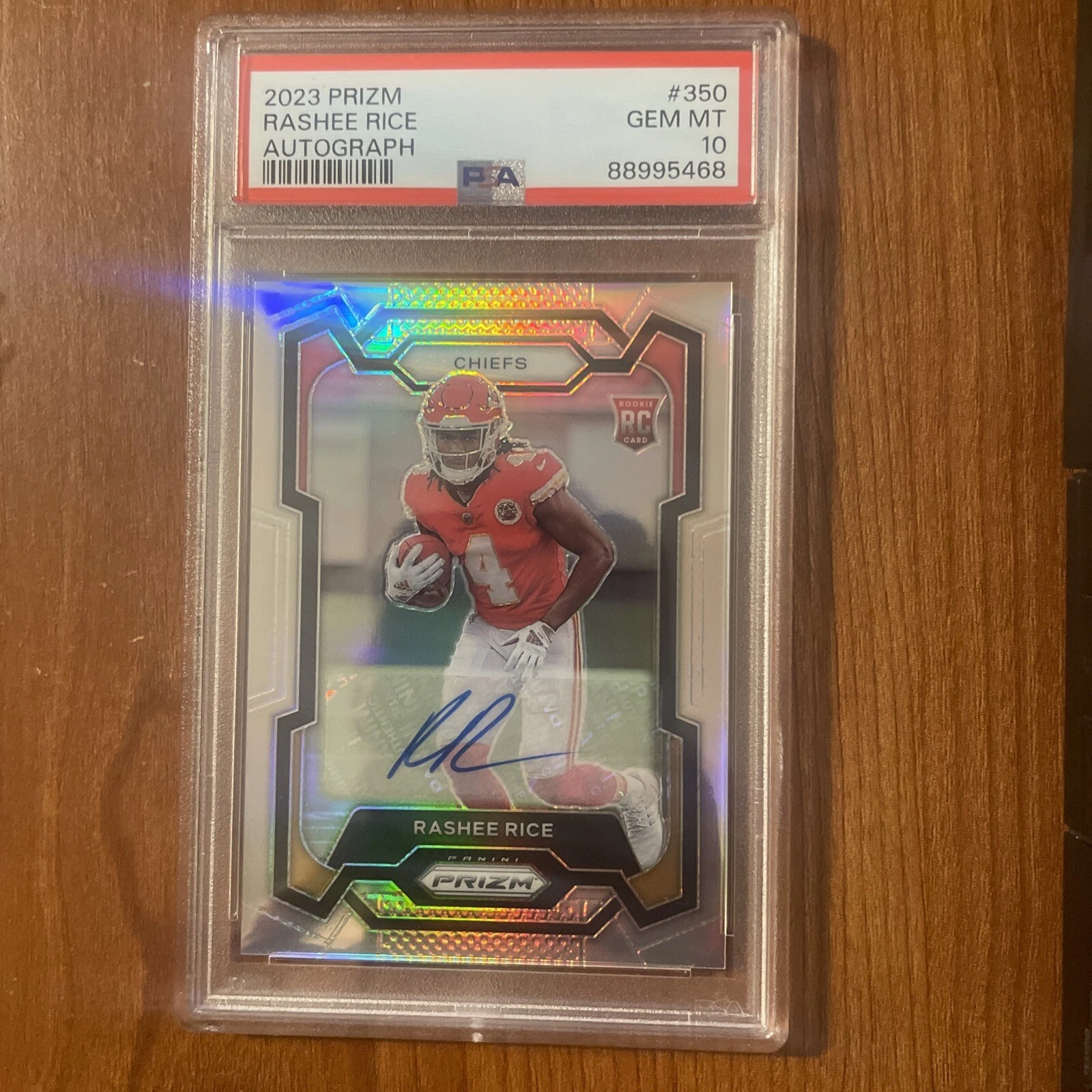 Rashee Rice 2023 Prizm #350 Rookie Autographs - Silver Price Guide ...