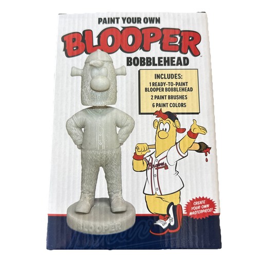 Paint Your Own Blooper Bobble Head MLB Mascot Atlanta Braves 4/28/24 ...