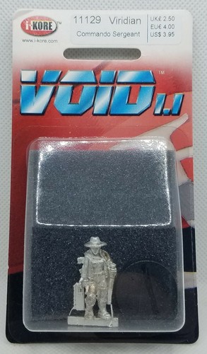 i-KORE VOID 1.1 11129 Viridian Commando Sergeant SEALED OOP METAL ...