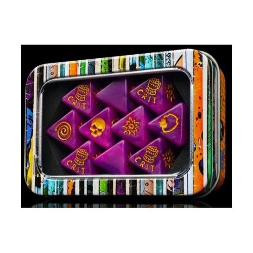 Baron of Dice Comic Book Dice Sets Power Fist d8 Dice Set (10) New | eBay