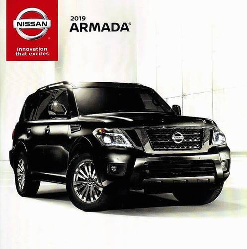 2019 NISSAN ARMADA—14 PAGE U.S. DEALER SALES BROCHURE—NEW NOS | eBay