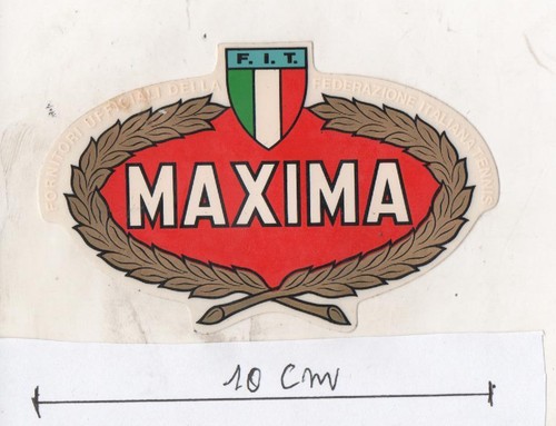 Years 60/70 - Maxima - F.I.T Tennis - Adhesive Original Rarest ...