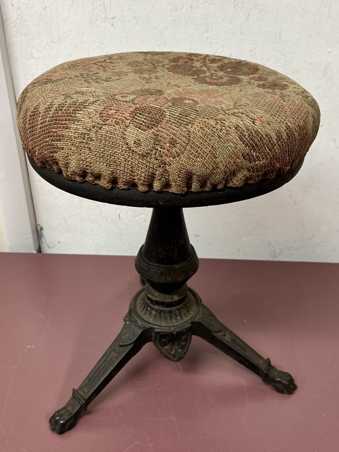 Antique Piano Stool Ebay