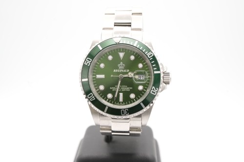 Men's Reginald 2115 Two Tone Superlative Chronometer WR 300m Date Watch ...