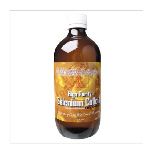 FULHEALTH INDUSTRIES High Purity SELENIUM COLLOID Concentrate - 500ml ...