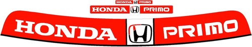 HONDA PRIMO DECAL WINDSHIELD BANNER | eBay