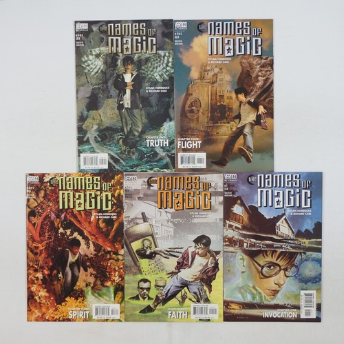 Names of Magic #1-5 VF/NM complete series Vertigo Tim Hunter Books of ...