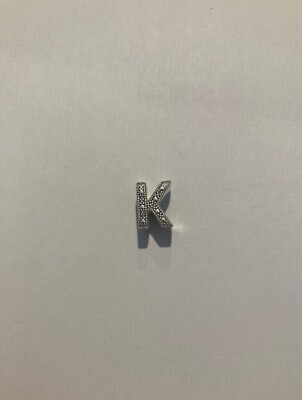 Pandora K Charm for sale | eBay