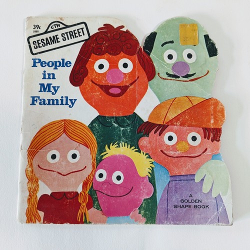1971 Shape Book Sesame Street People In My Family | eBay