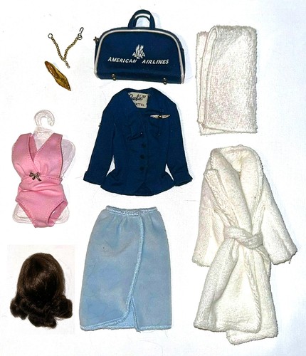 Fits Integrity Toys FR Silkstone Vintage Barbie Lot American Airlines ...