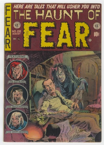 The Haunt of Fear #26 VG+ 4.5 EC Horror Comic Last Issue 1954 Golden Age | eBay