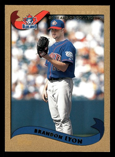 Brandon Lyon Toronto Blue Jays 2002 Topps Gold #487 SN /2002 | eBay