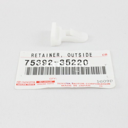 Toyota OEM Rear Bumper Side Spoiler Retainer Right 7539235220 for sale ...