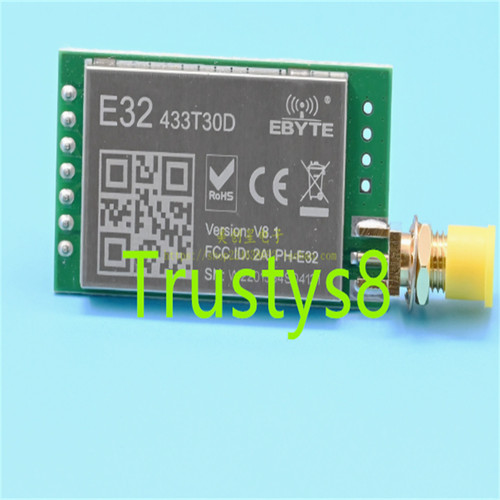 LoRa Module SX1278 433MHz E32-433T30D V8 30dBm Long Range 433 MHz ...