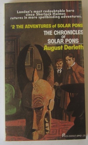 The Adventures of Solar Pons August Derleth PB 1st Pinnacle (1974) | eBay
