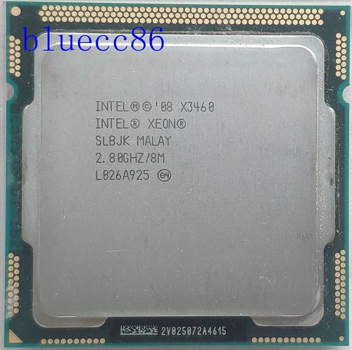 Intel Xeon X3460 SLBJK 2.8GHz quad core LGA1156 CPU Processor ...
