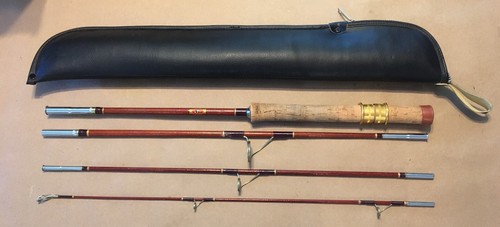 Vintage NFT Japan 4 Piece Fishing Rod 7’2” W/Case | eBay