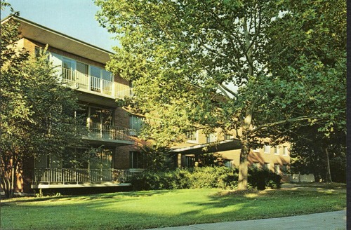 Prunty Hall at Stephens College in Columbia, Missouri Postcard ...