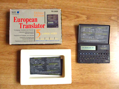 Seiko Electronic Dictionaries & Translators in Spanish for sale | eBay UK