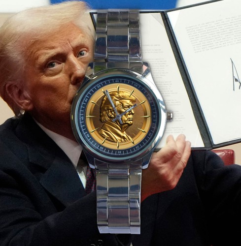 DONALD J TRUMP 2005 SUPER RARE Signature COLLECTION Analog Watch! | eBay