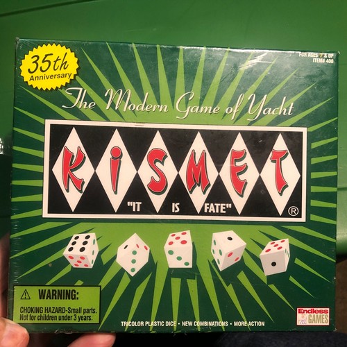 NIB Kismet Game 35th Anniversary Edition The Modern Game Of Yacht | eBay