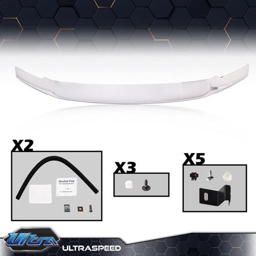 Hood Deflector Bug Shield Chrome Fit For 2017-2022 Ford F250 F350 Super ...