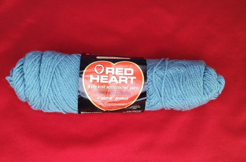Blue Gray 807 Knit & Crochet Yarn VintageVirgin Orlon Acrylic Fiber 2.4 ...