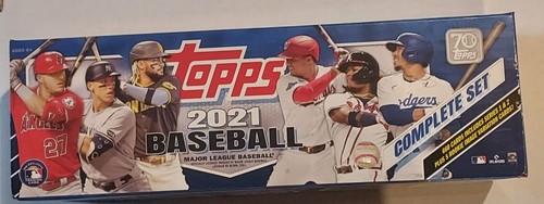 2021 TOPPS BASEBALL COMPLETE 660 CARD SET FREE SHIPPING CHRISTMAS GIFT ...