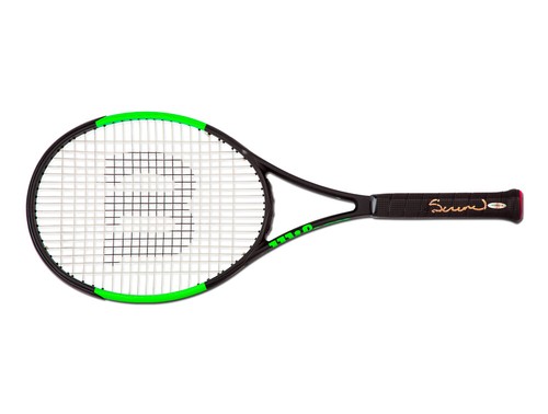 AUTO UPPER DECK SERENA WILLIAMS WILSON BLADE SW104 COUNTERVAIL TENNIS ...
