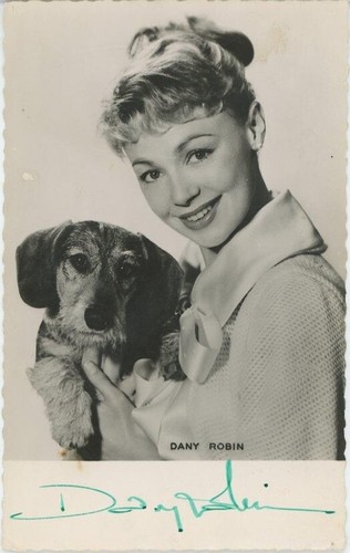 Dany Robin- Signed Photograph (French Actress) | eBay